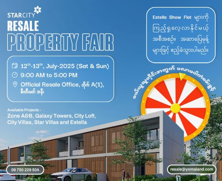 StarCity Resale Property Fair | StarCity Yangon